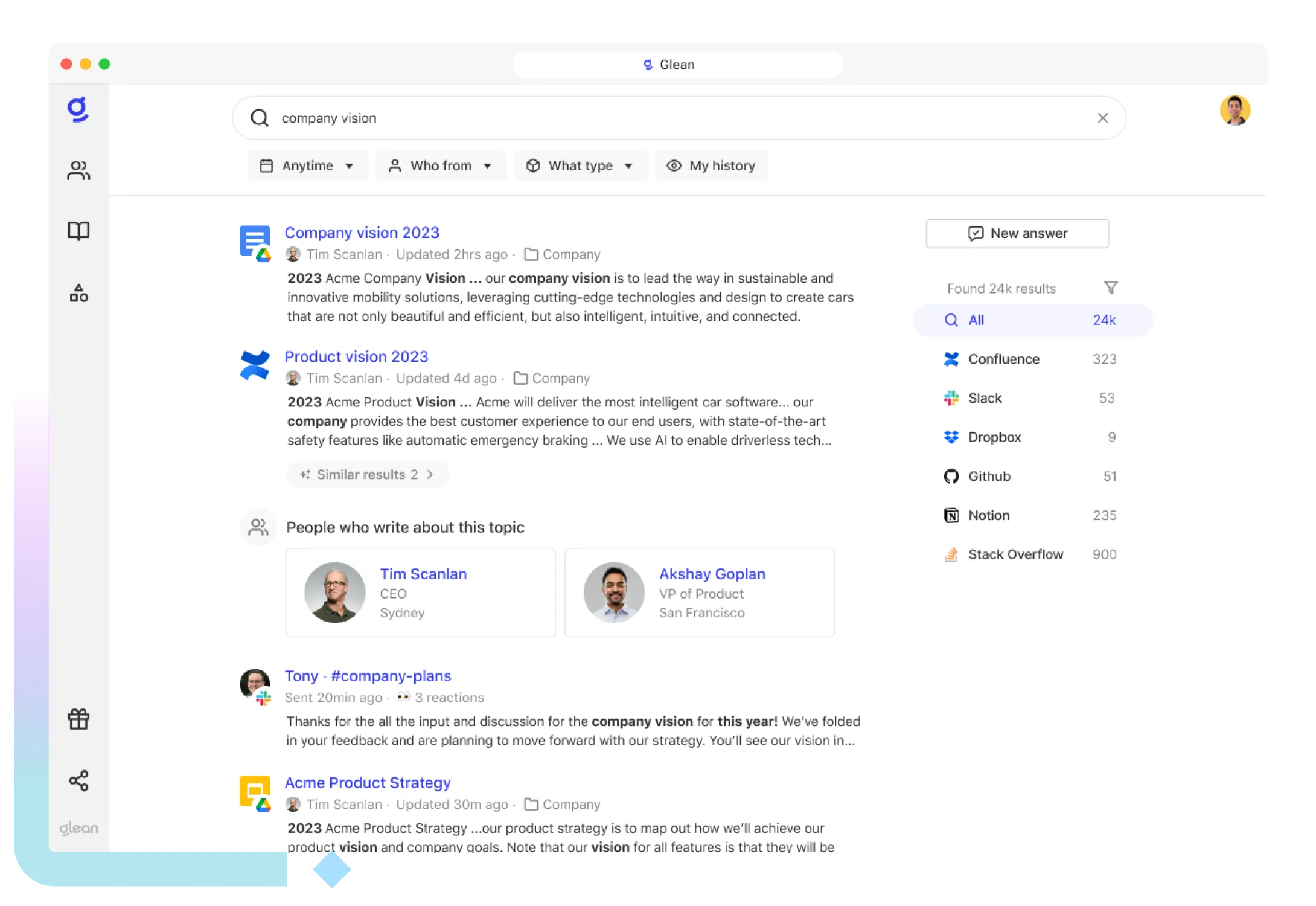 Workplace search with the power of AI | Work AI for all